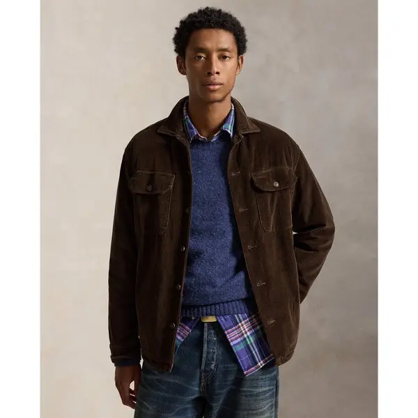 Ralph Lauren Fleece-lined Corduroy Overshirt