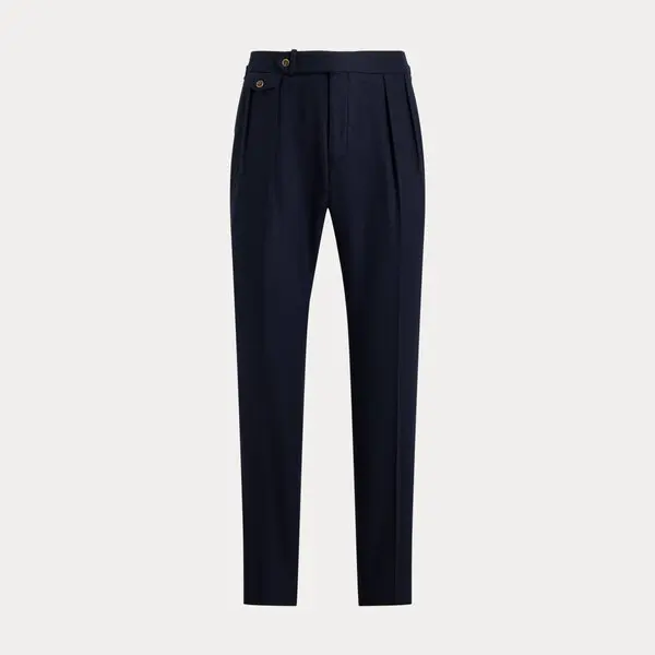 Ralph Lauren Wool Flannel Suit Trouser - Navy