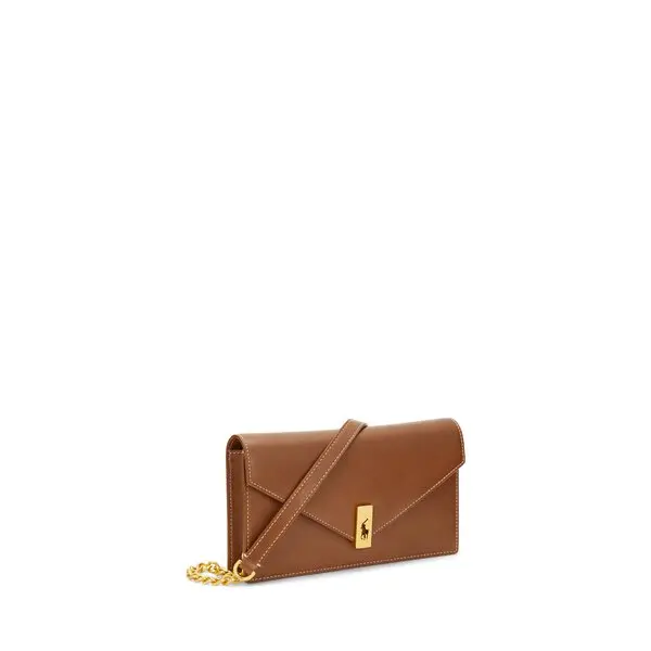 Ralph Lauren Polo Id Leather Chain Wallet & Bag