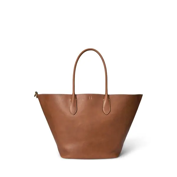 Ralph Lauren Bellport Large Leather Tote