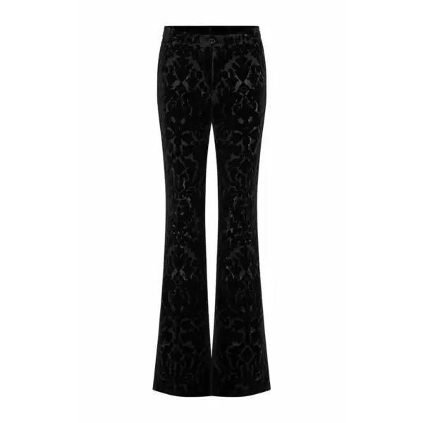 Gucci Floral Print Velour Devore' Pants