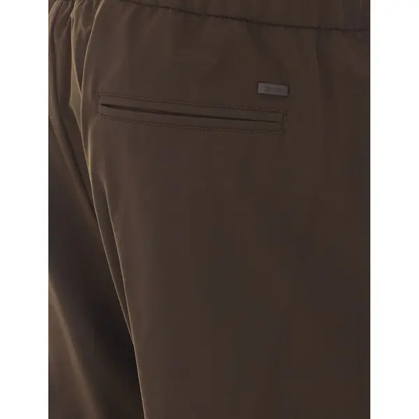Herno Straight-leg Drawstring Waist Trousers