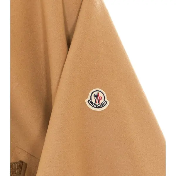 Moncler Logo Padded Cape