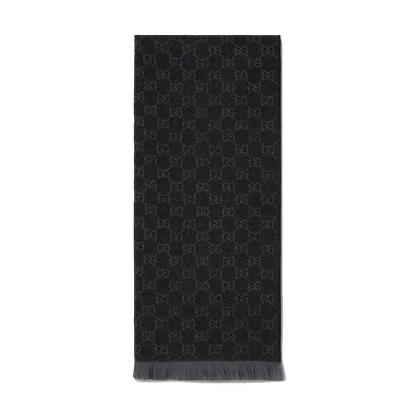 Gucci Gg Wool Scarf