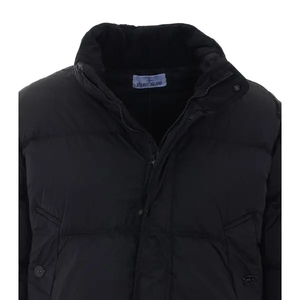 Stone Island Garment Dyed Crinkle Reps Down Jacket