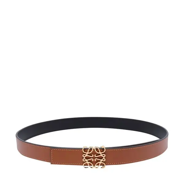 Loewe Reversible Anagram Logo Belt - Brown