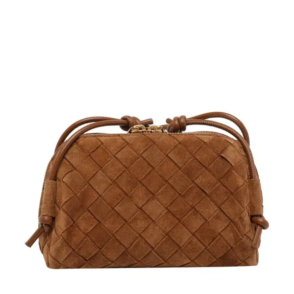 Bottega Veneta Concert Pouch - Brown
