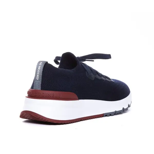 Brunello Cucinelli Knit Runner Sneakers