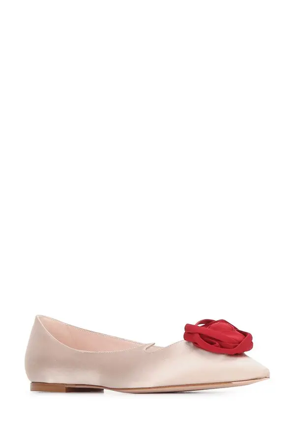 ROGER VIVIER I Love Vivier Rose Ball" Flats - Multicolor