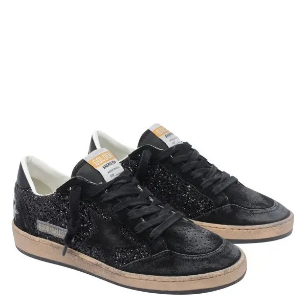 GOLDEN GOOSE Ball Star Glittered Sneakers