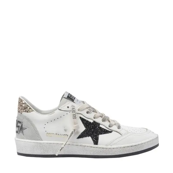 GOLDEN GOOSE Ballstar Sneakers With Glitter Detail