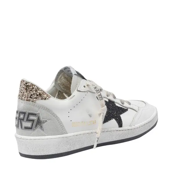 GOLDEN GOOSE Ballstar Sneakers With Glitter Detail