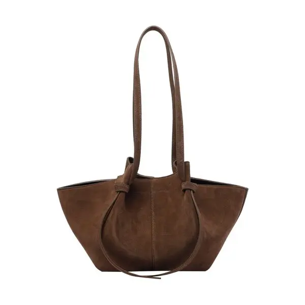 Yuzefi Suede Mochi Shoulder Bag