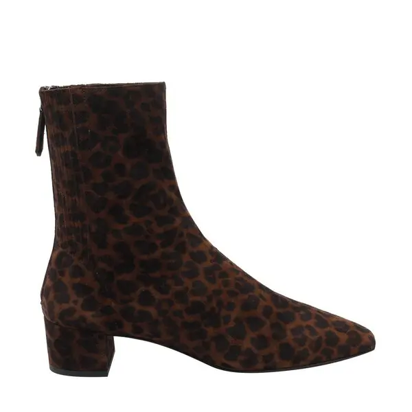 AQUAZZURA Saint Honore Suede Ankle Booties