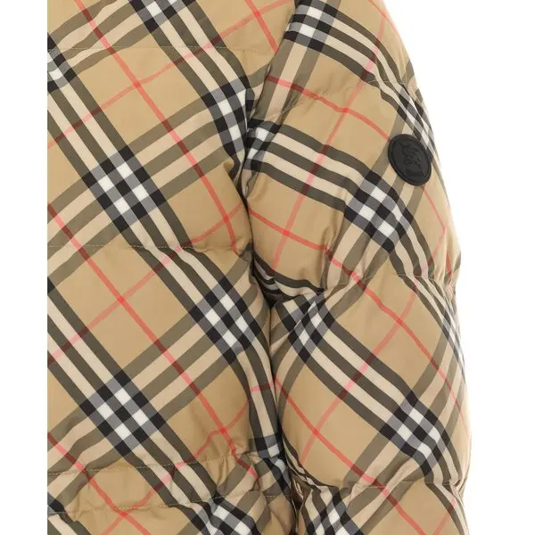 Burberry Check Down Jacket