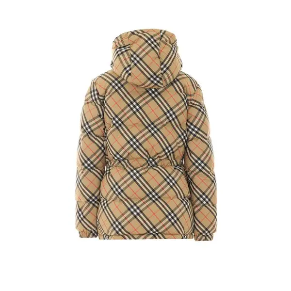 Burberry Check Down Jacket