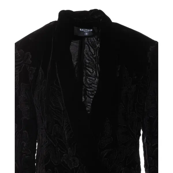 Balmain Velvet Embroidered Jacket