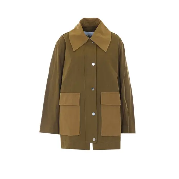 GANNI Canvas Workwear Jacket