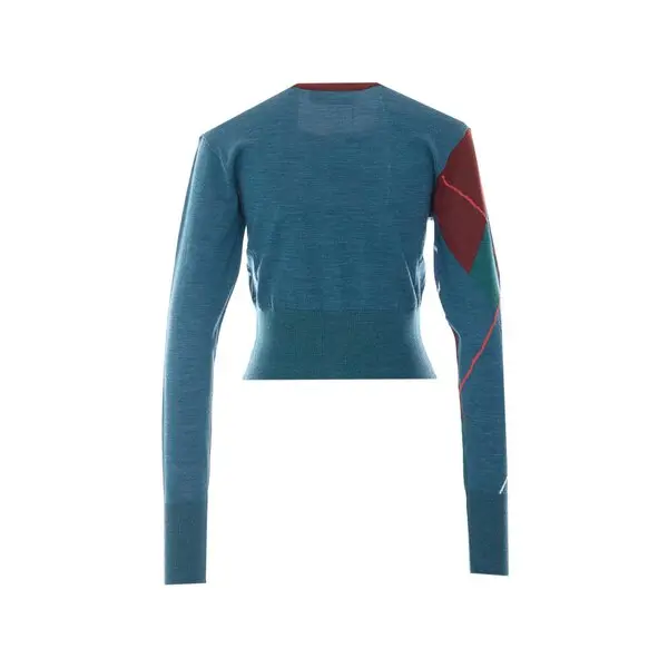 VIVIENNE WESTWOOD Argyle Cropped Cardigan - Multicolor