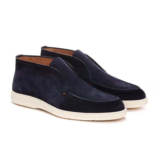 Santoni Suede Desert Booties