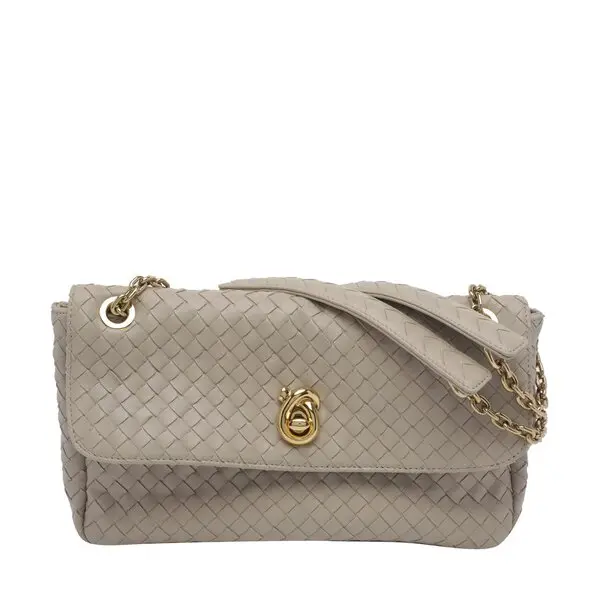 Bottega Veneta Madison Shoulder Bag - Cream