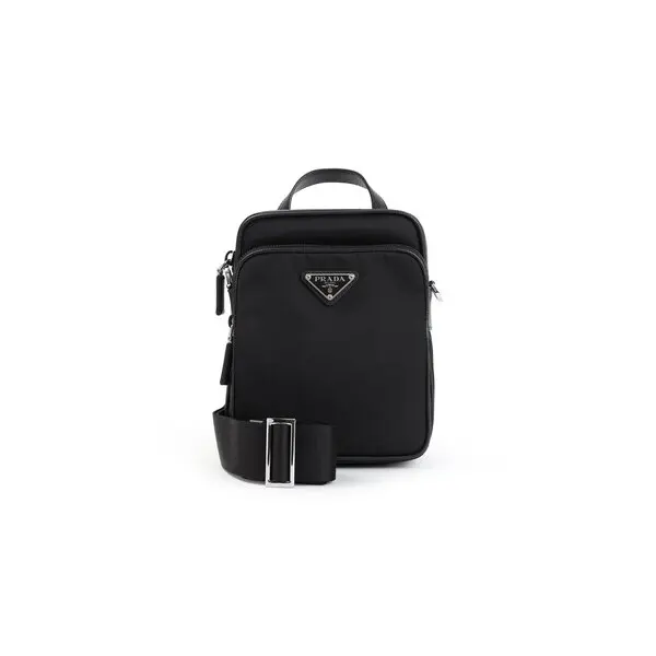 Prada Bandoliera Shoulder Bag - Black