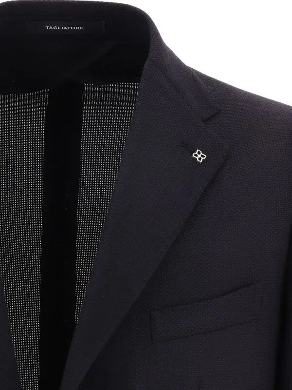 Tagliatore Notched-lapels Single-breasted Blazer