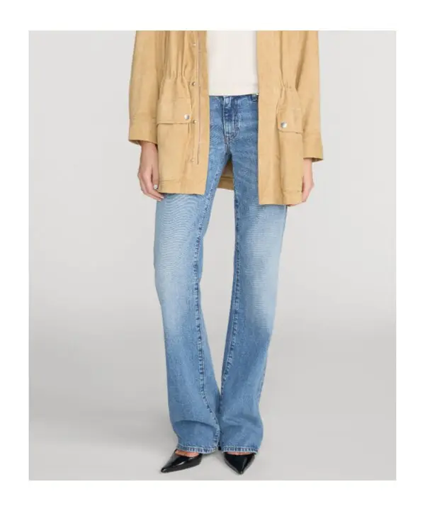 FRAME Belted Jeans - Flutter