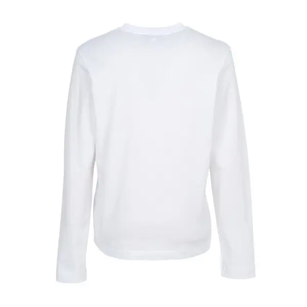 AMI Paris De Coeur Long-sleeved Crewneck T-shirt - White
