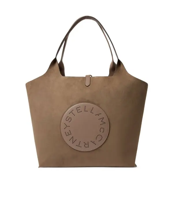 Stella McCartney Stella Logo Perforated Tote Bag