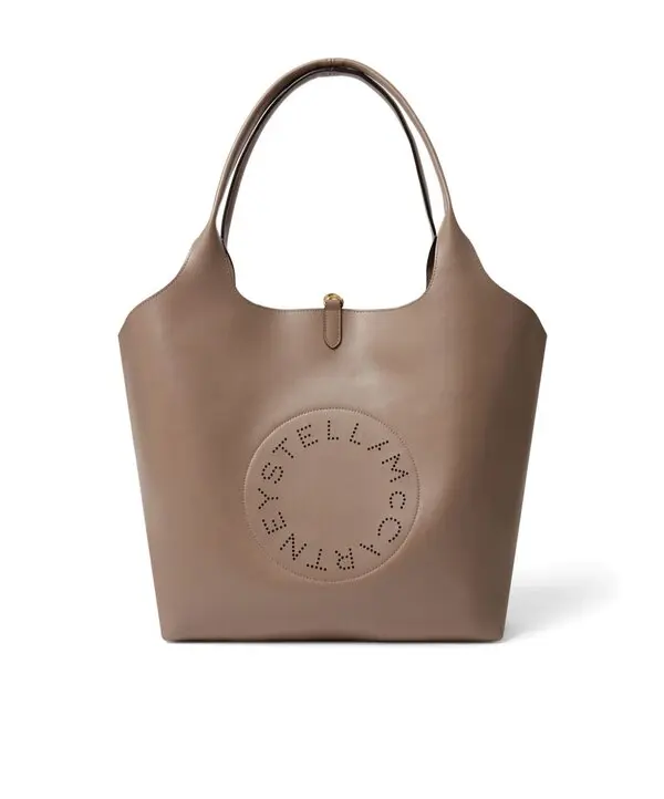Stella McCartney Stella Logo Perforated Tote Bag