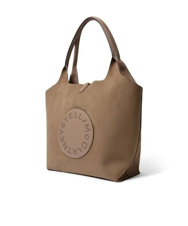 Stella McCartney Stella Logo Perforated Tote Bag