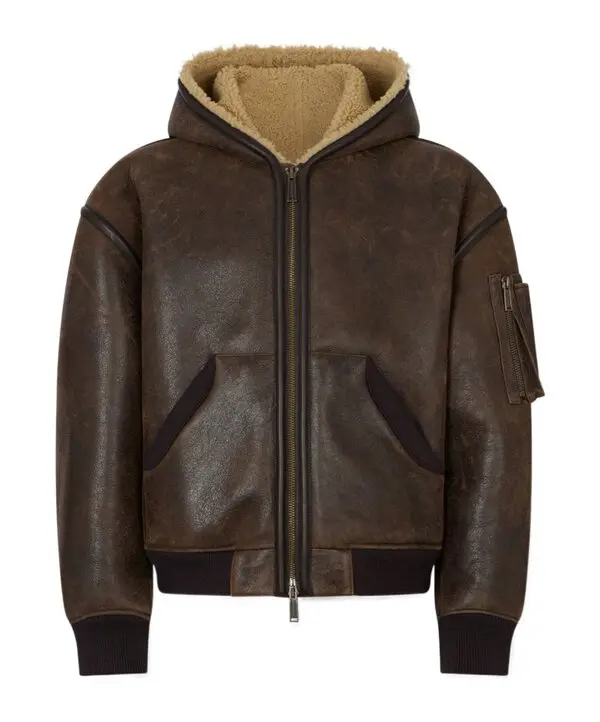 Dsquared2 80's Bomber" Hooded Jacket