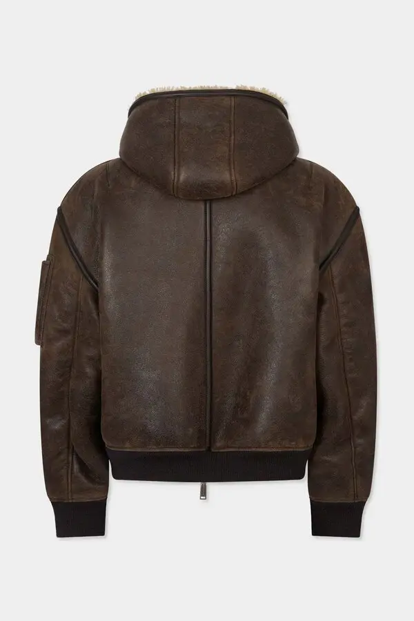 Dsquared2 80's Bomber" Hooded Jacket