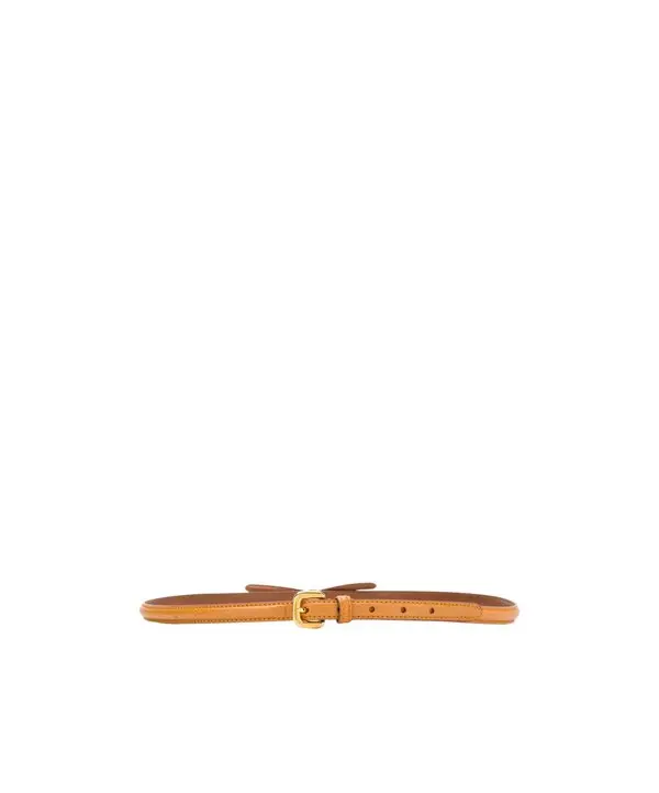 Prada Bow-detail Buckle Belt - Brown