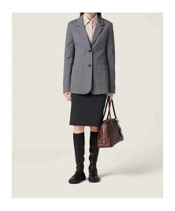 Miu Miu Long-sleeved Suit Jacket