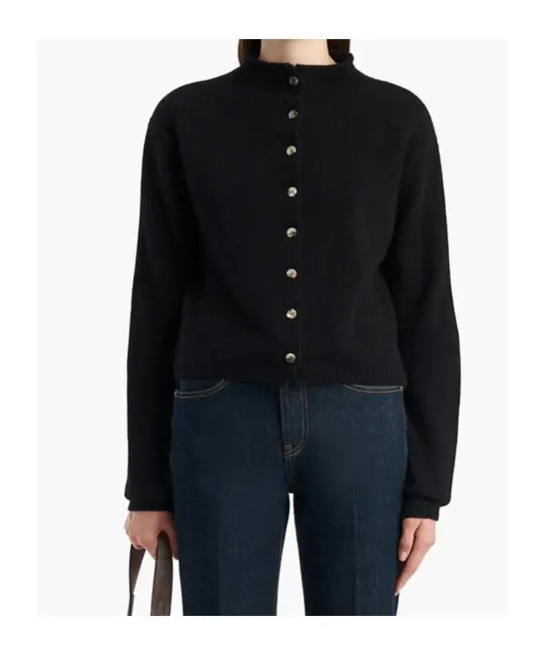 Khaite Annora Cardigan In Midnight Navy