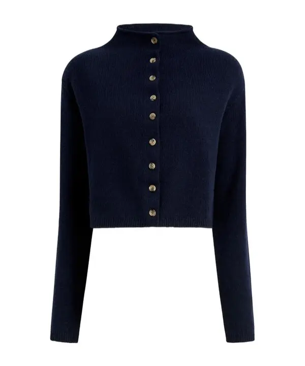Khaite Annora Cardigan - Midnight Blue