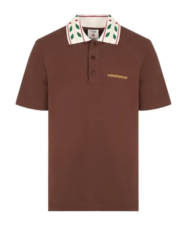 Casablanca Short-sleeved Polo Shirt