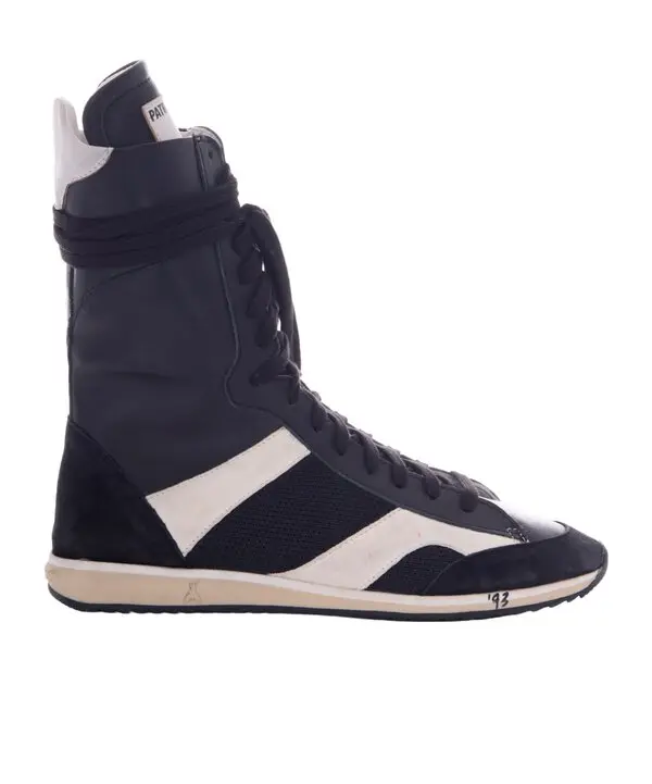 Patrizia Pepe Racing Skin '93" Lace-up Boots