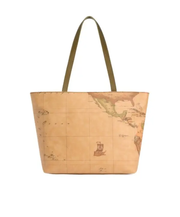 ALVIERO MARTINI 1A CLASSE Geo Classic Panelled Tote Bag