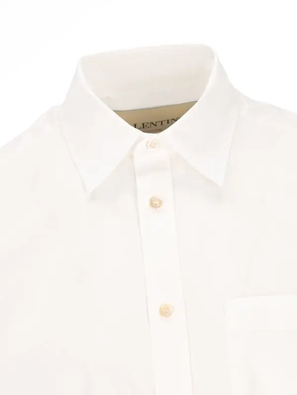 Valentino Garavani Collared Long-sleeved Shirt