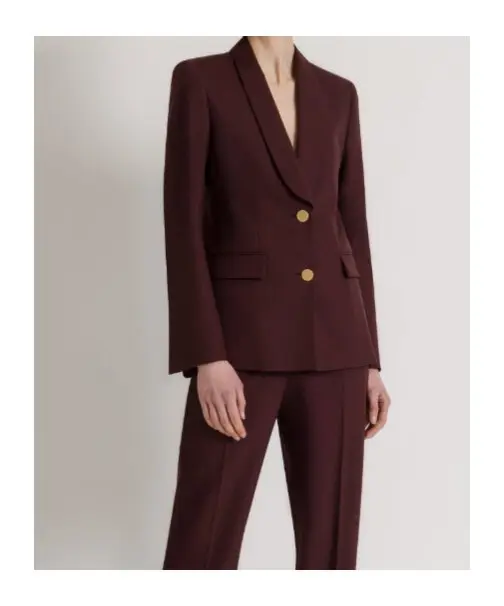 Alberta Ferretti Buttoned Tailored Blazer