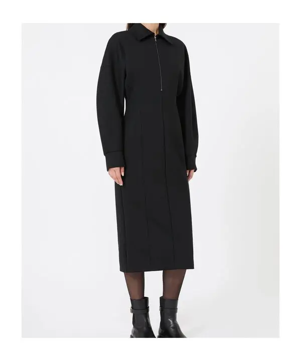 Max Mara Wool And Lyocell Jersey Dress