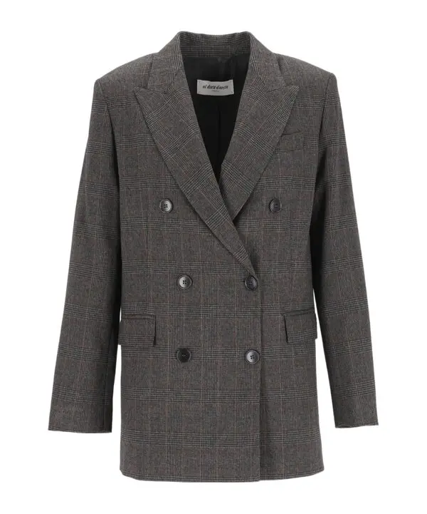 AL DUCA DAOSTA 1902 Checked Double-breasted Blazer