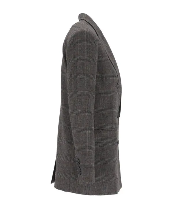 AL DUCA DAOSTA 1902 Checked Double-breasted Blazer