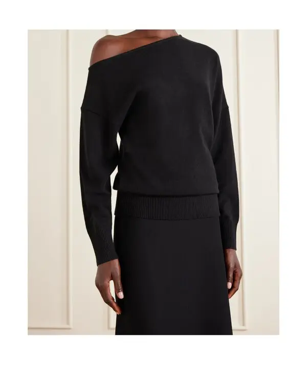Arch4 Wiki Off-the-shoulder Cashmere Sweater