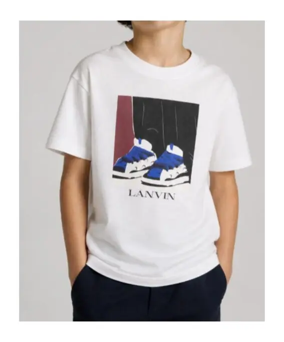 LANVIN Graphic Printed Crewneck T-shirt