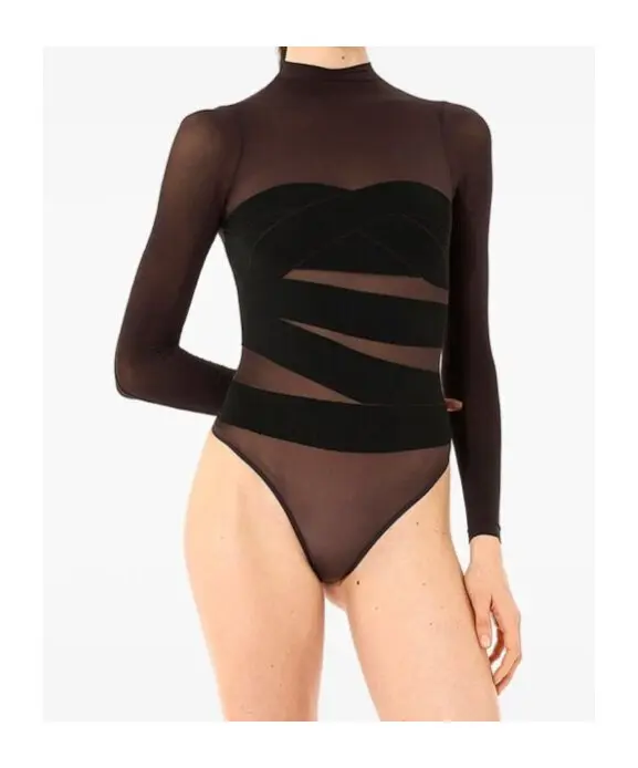 Wolford Long-sleeve Bodysuit - Black