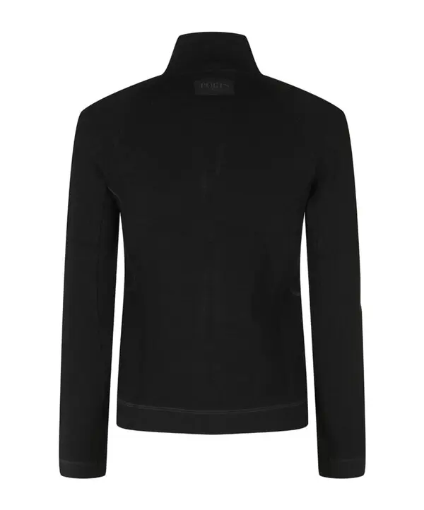 Ports 1961 High-neck Zip-up Cardigan
